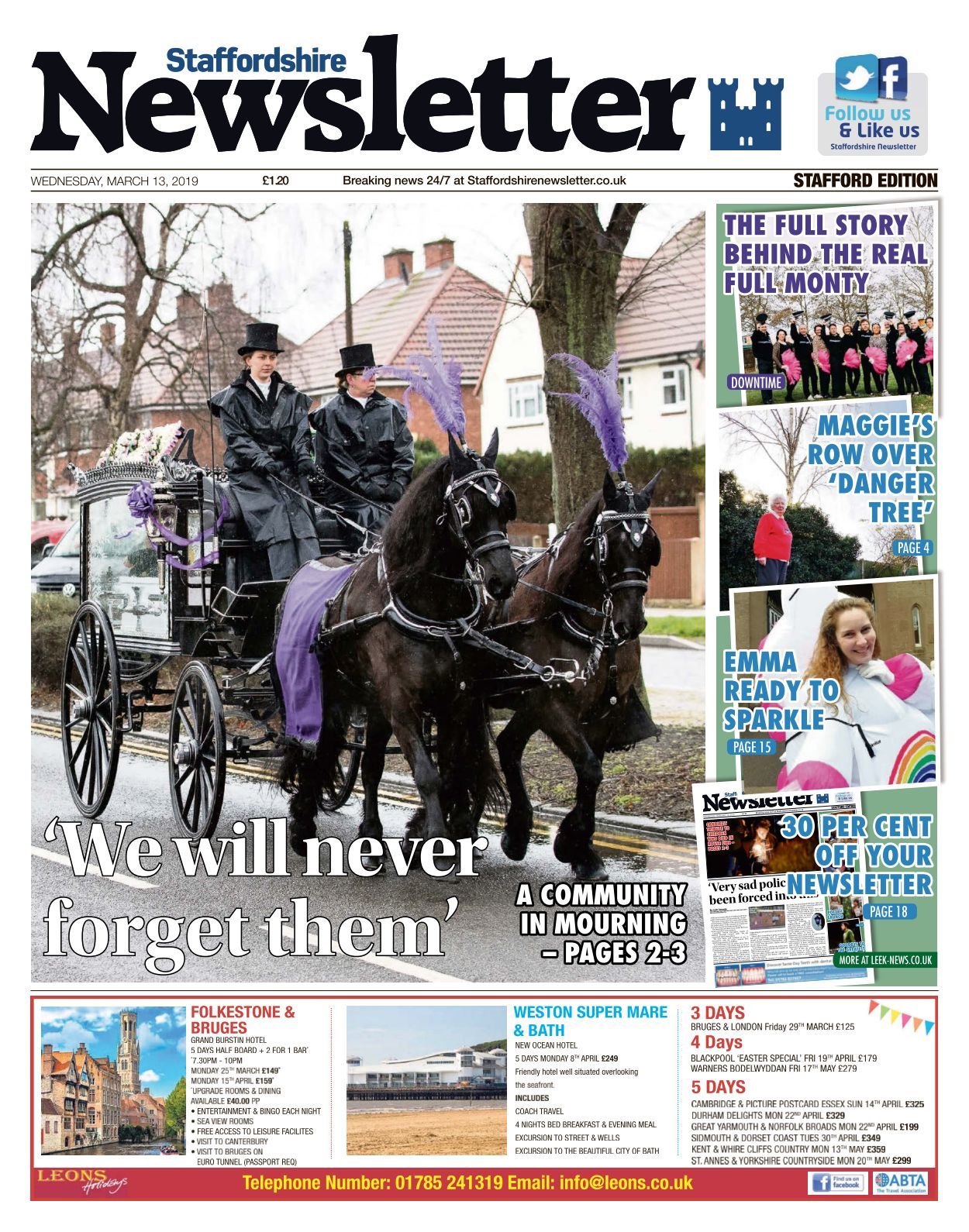 Staffordshire Newsletter - 2019-03-13