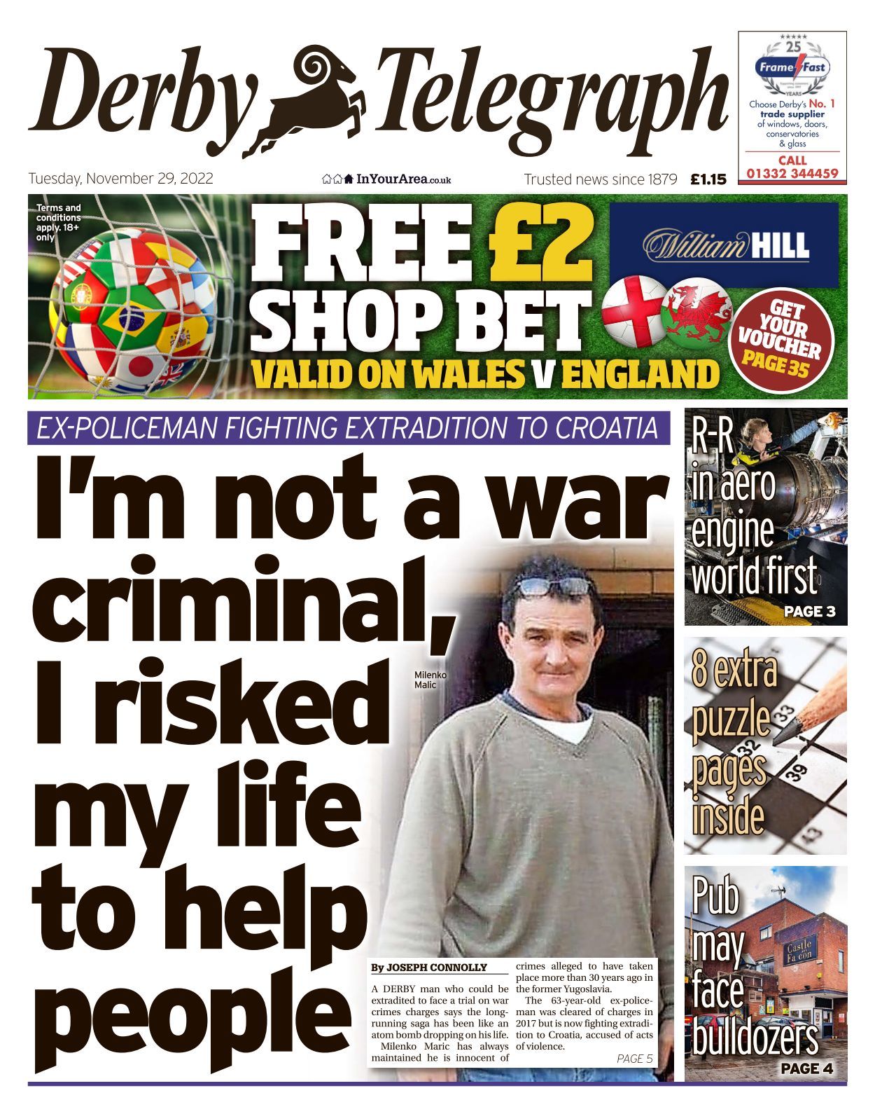 Derby Telegraph - 2022-11-29