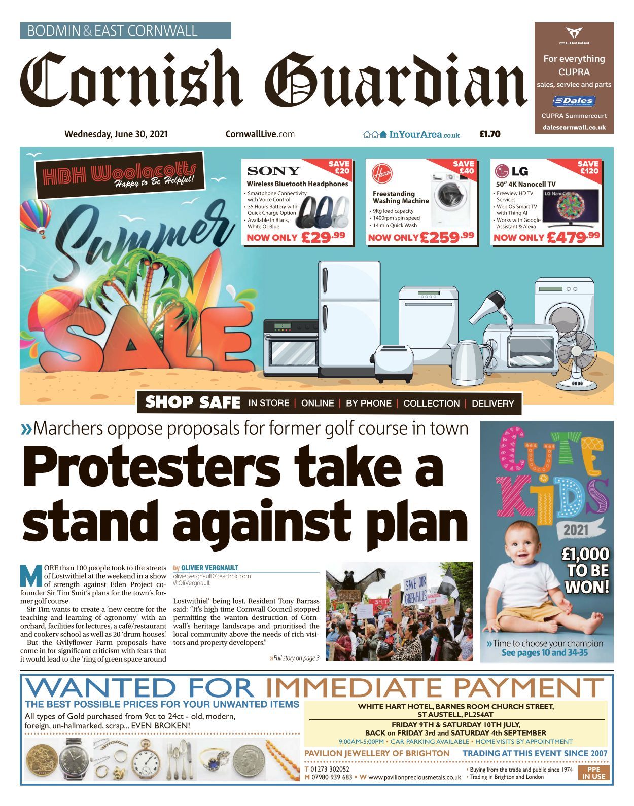 Cornish Guardian Bodmin - 2021-06-30