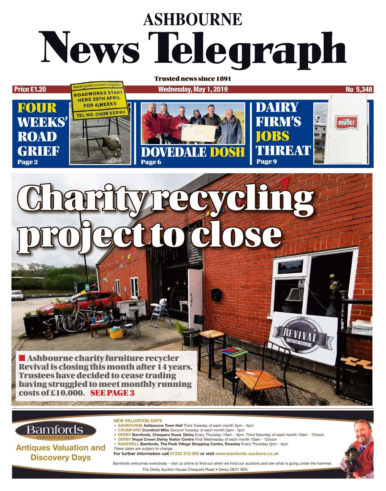Ashbourne News Telegraph - 2019-05-01