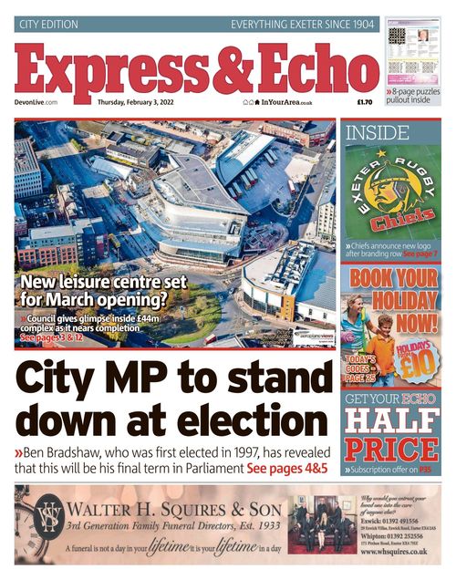 Exeter Express And Echo - 2022-02-03