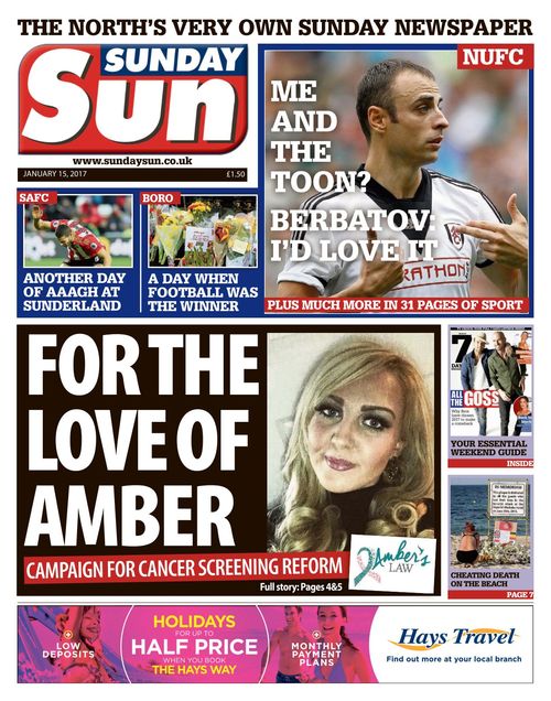 Sunday Sun - 2017-01-15