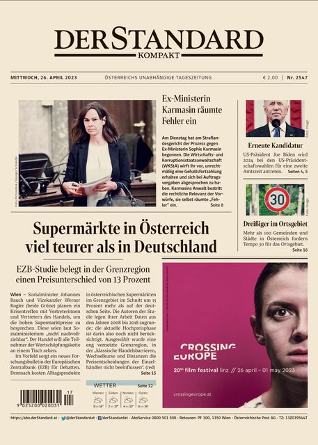 DER STANDARD Kompakt - 2023-04-26