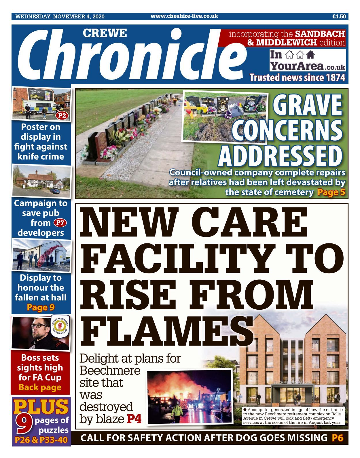 Crewe Chronicle - 2020-11-04