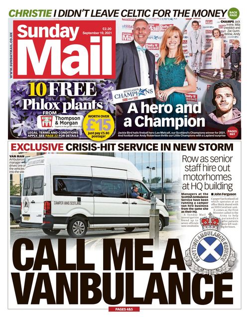 Sunday Mail West - 2021-09-19