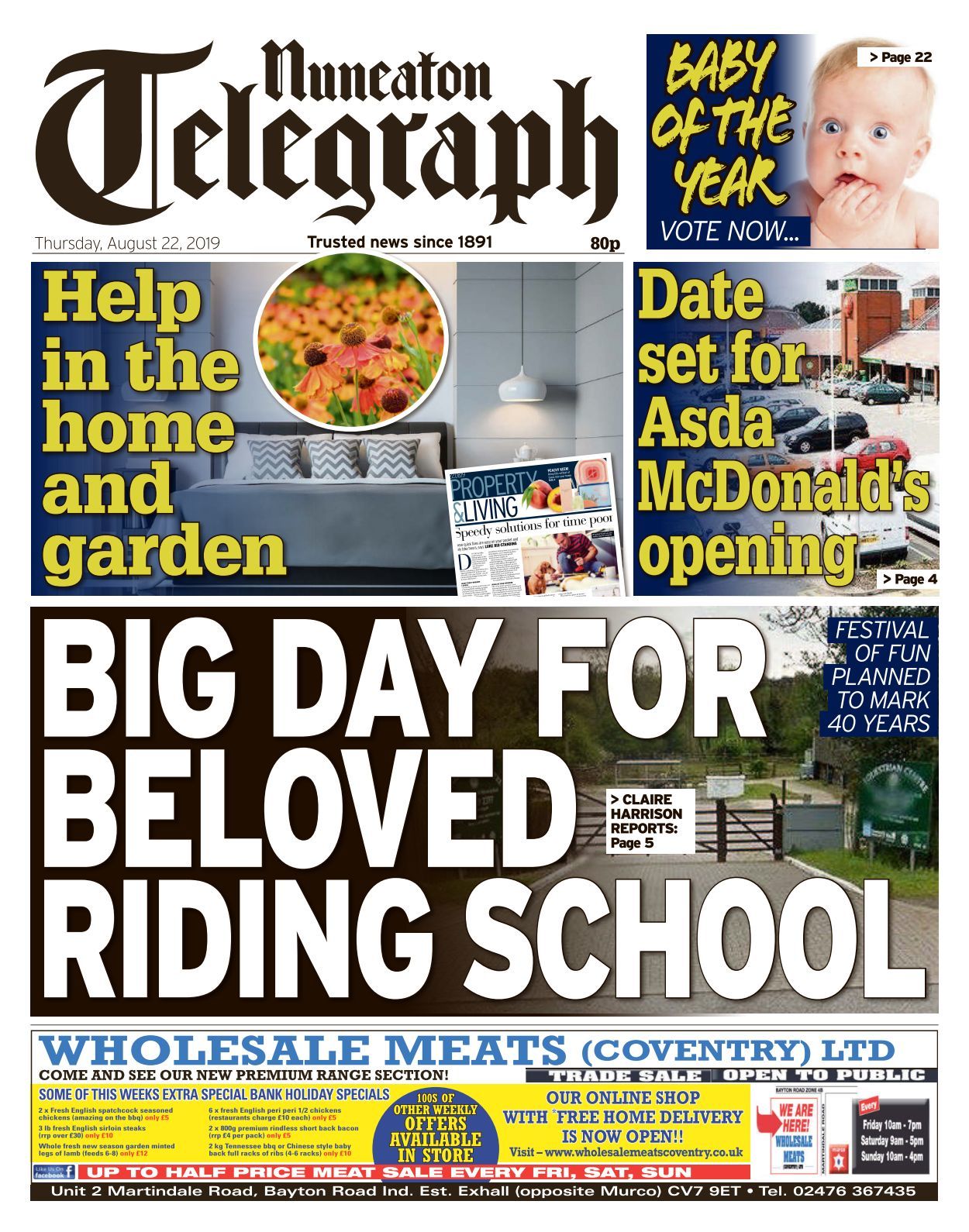 Nuneaton Telegraph - 2019-08-22