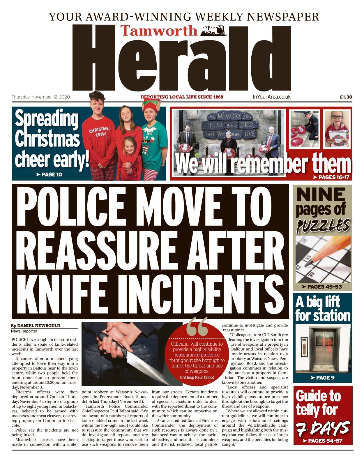 Tamworth Herald - 2020-11-12