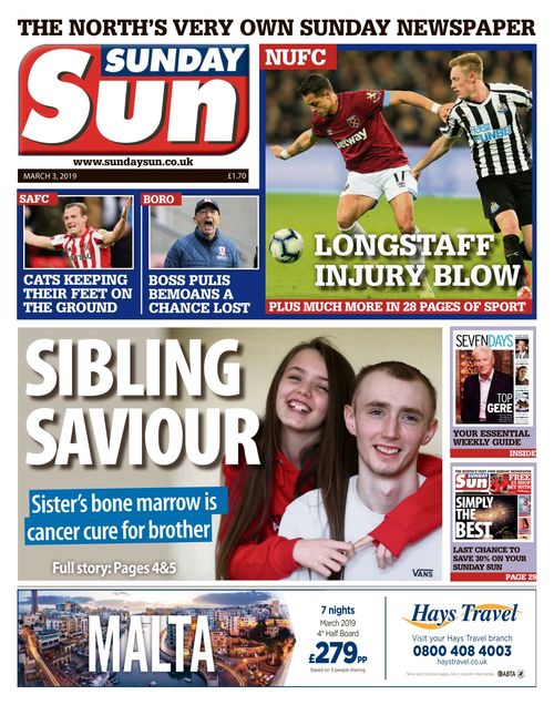 Sunday Sun - 2019-03-03