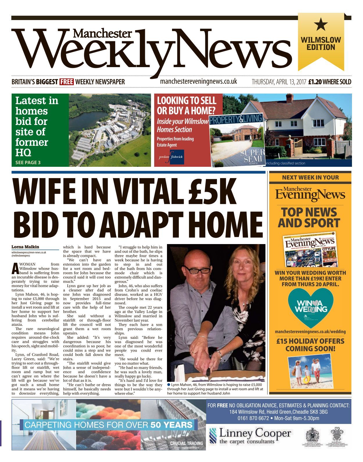 Manchester Weekly News Wilmslow - 2017-04-13