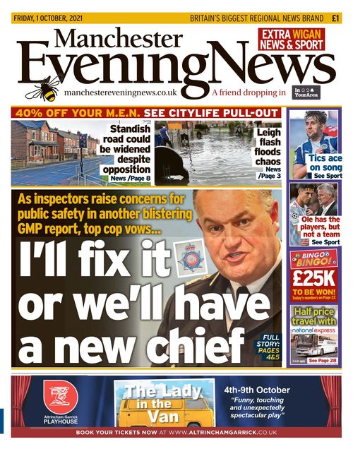 Manchester Evening News Wigan - 2021-10-01