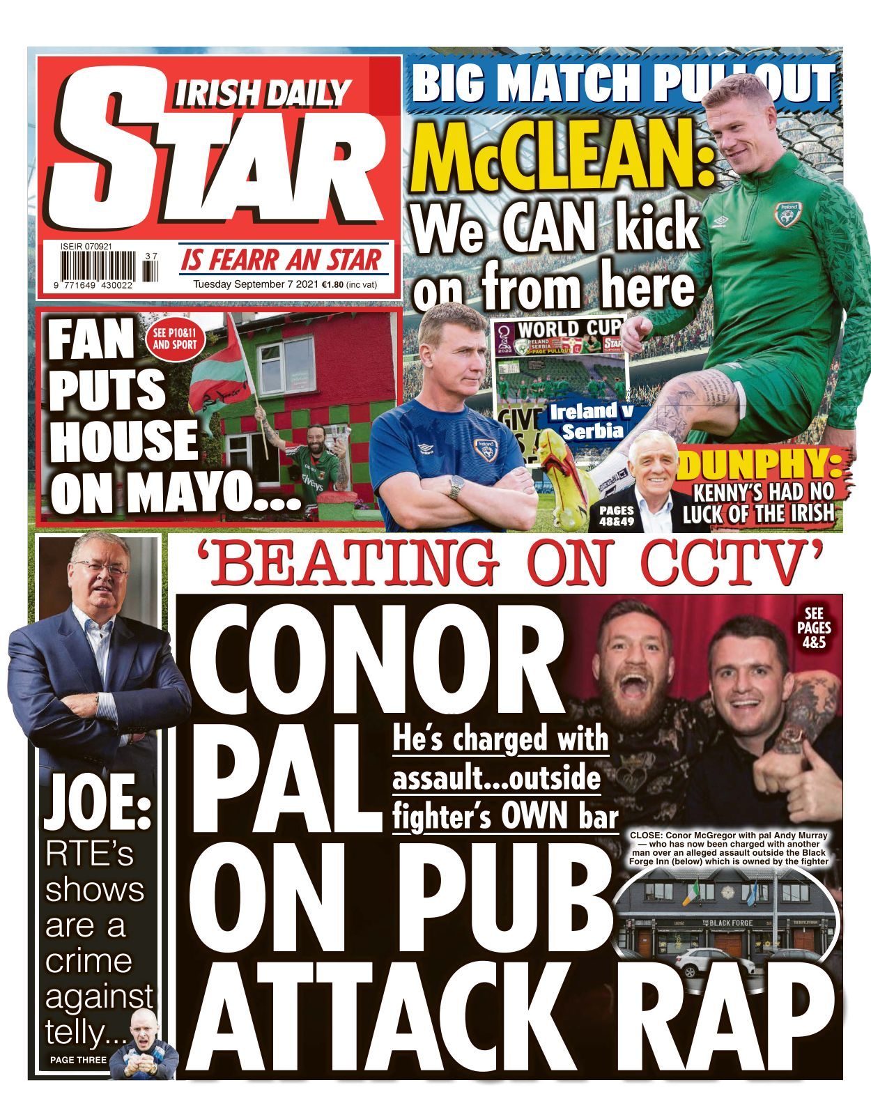 Irish Daily Star - 2021-09-07