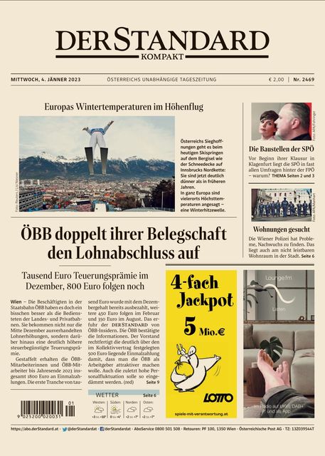 DER STANDARD Kompakt - 2023-01-04