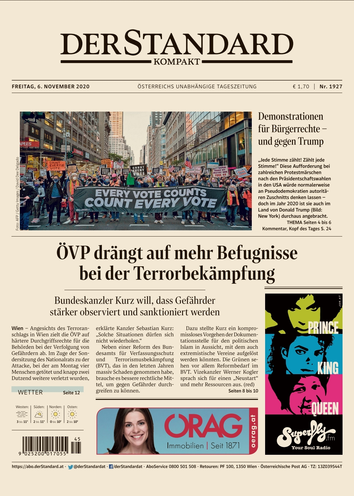 DER STANDARD Kompakt - 2020-11-06