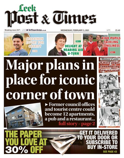 Leek Post And Times - 2021-02-03