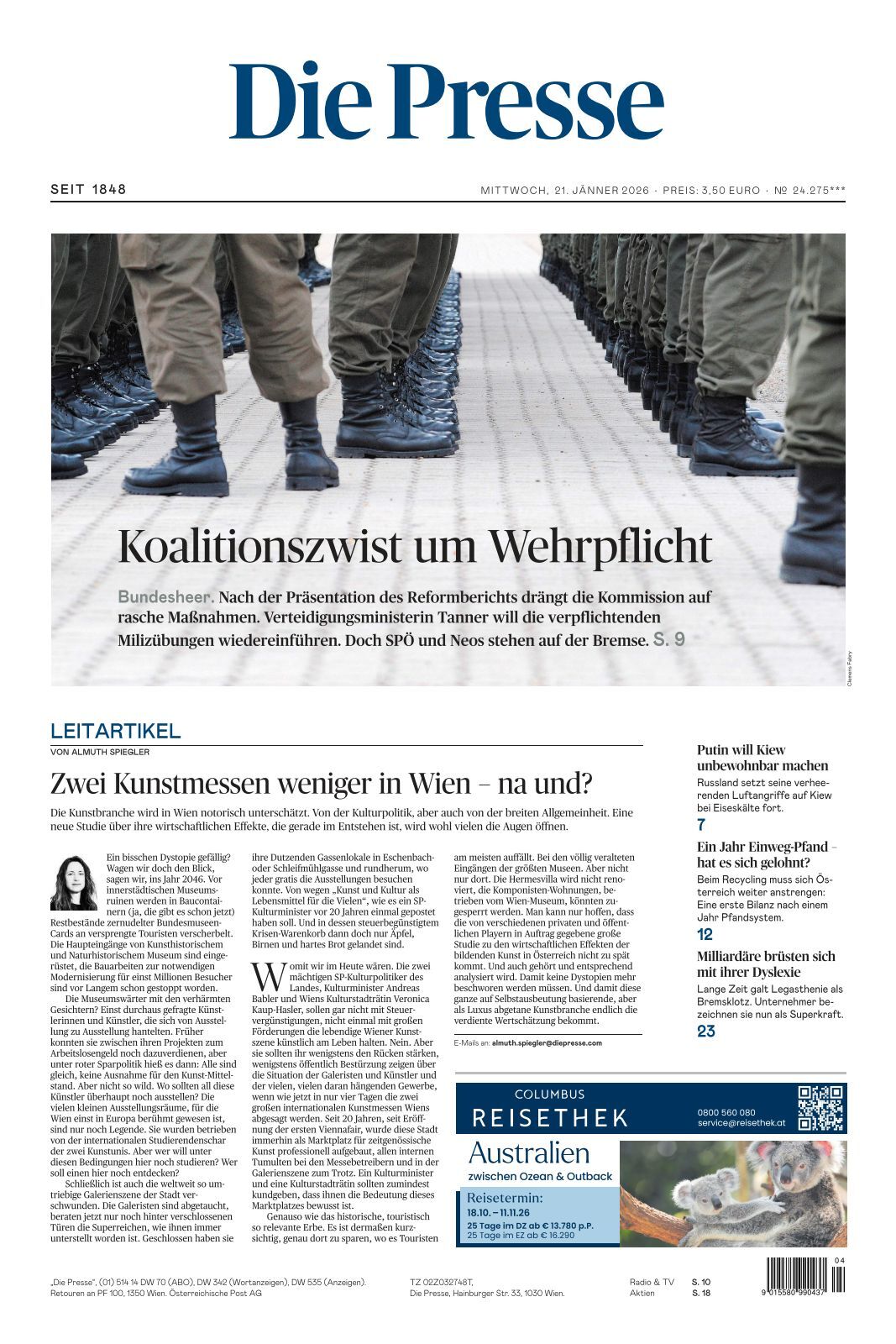 Die Presse - 2026-01-21