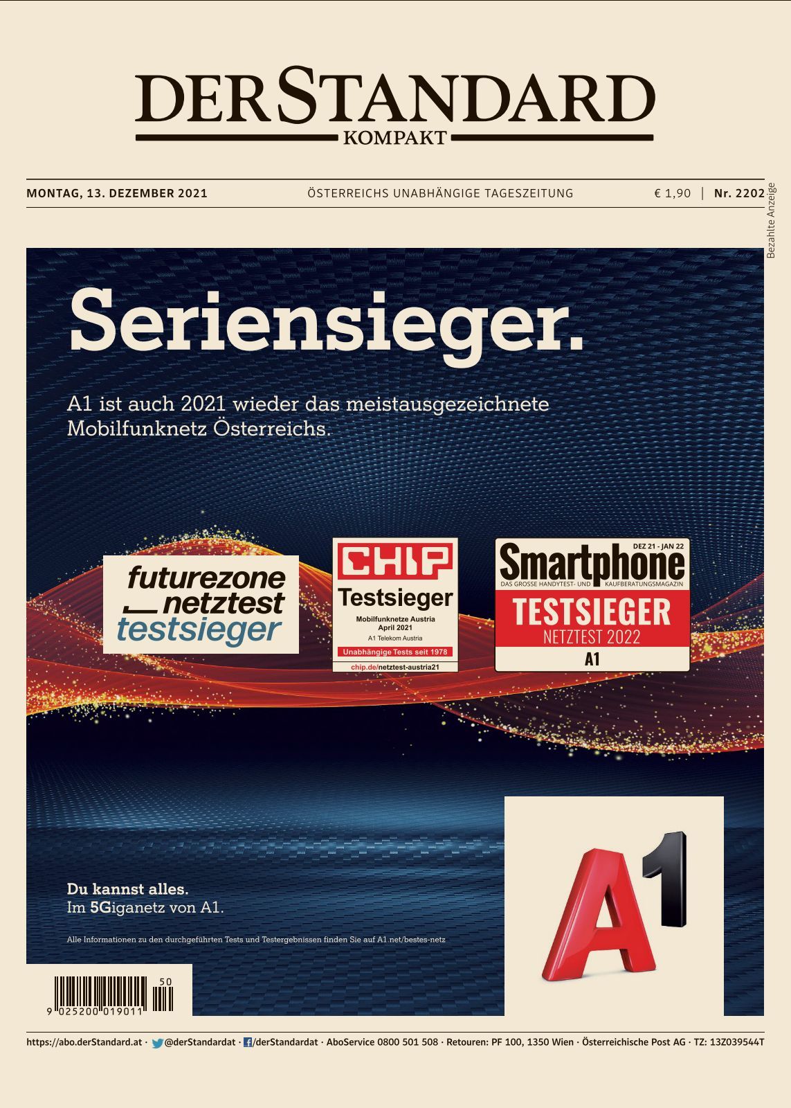 DER STANDARD Kompakt - 2021-12-13