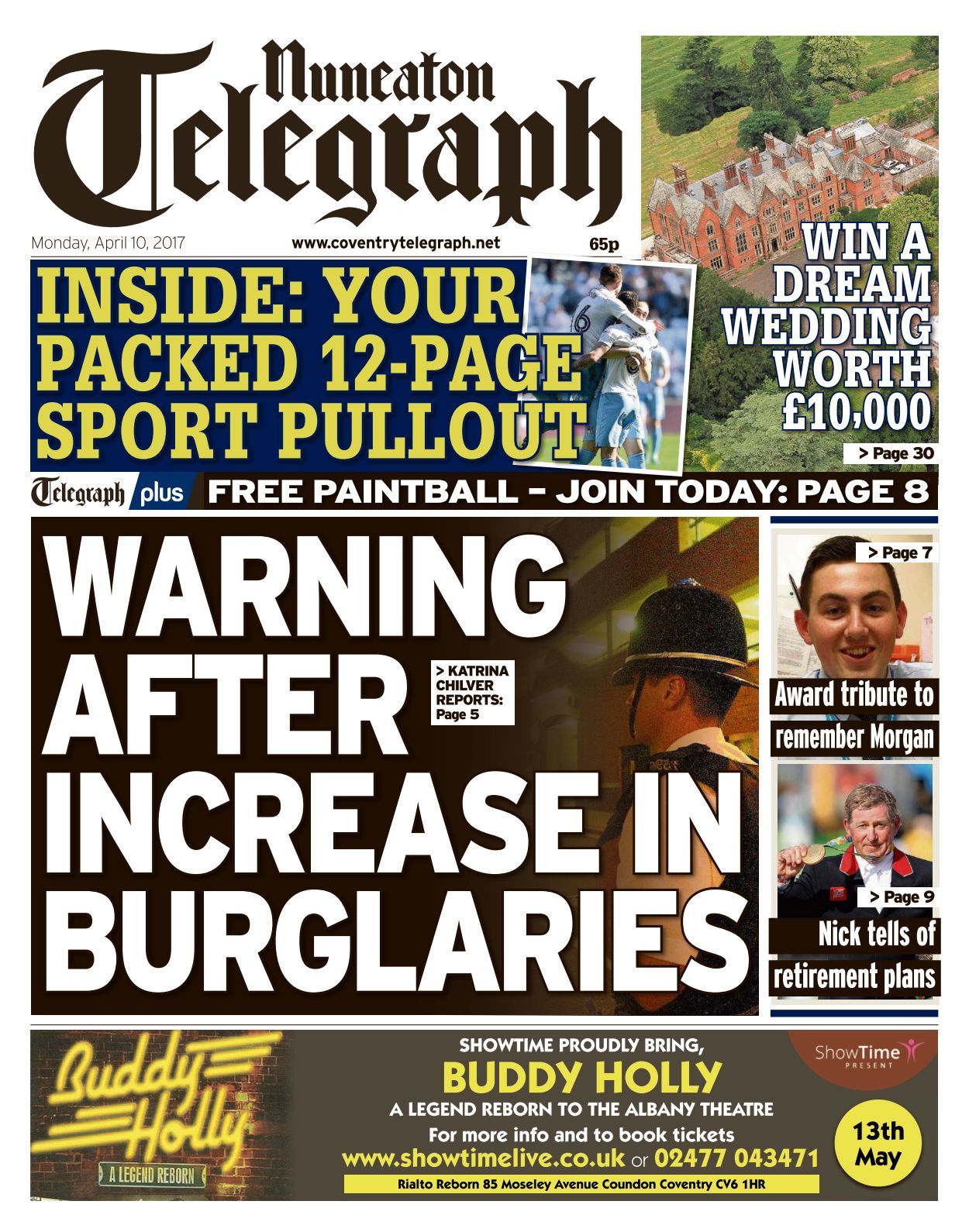 Nuneaton Telegraph - 2017-04-10