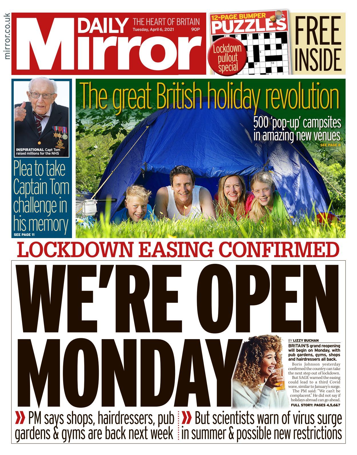 Daily Mirror - 2021-04-06