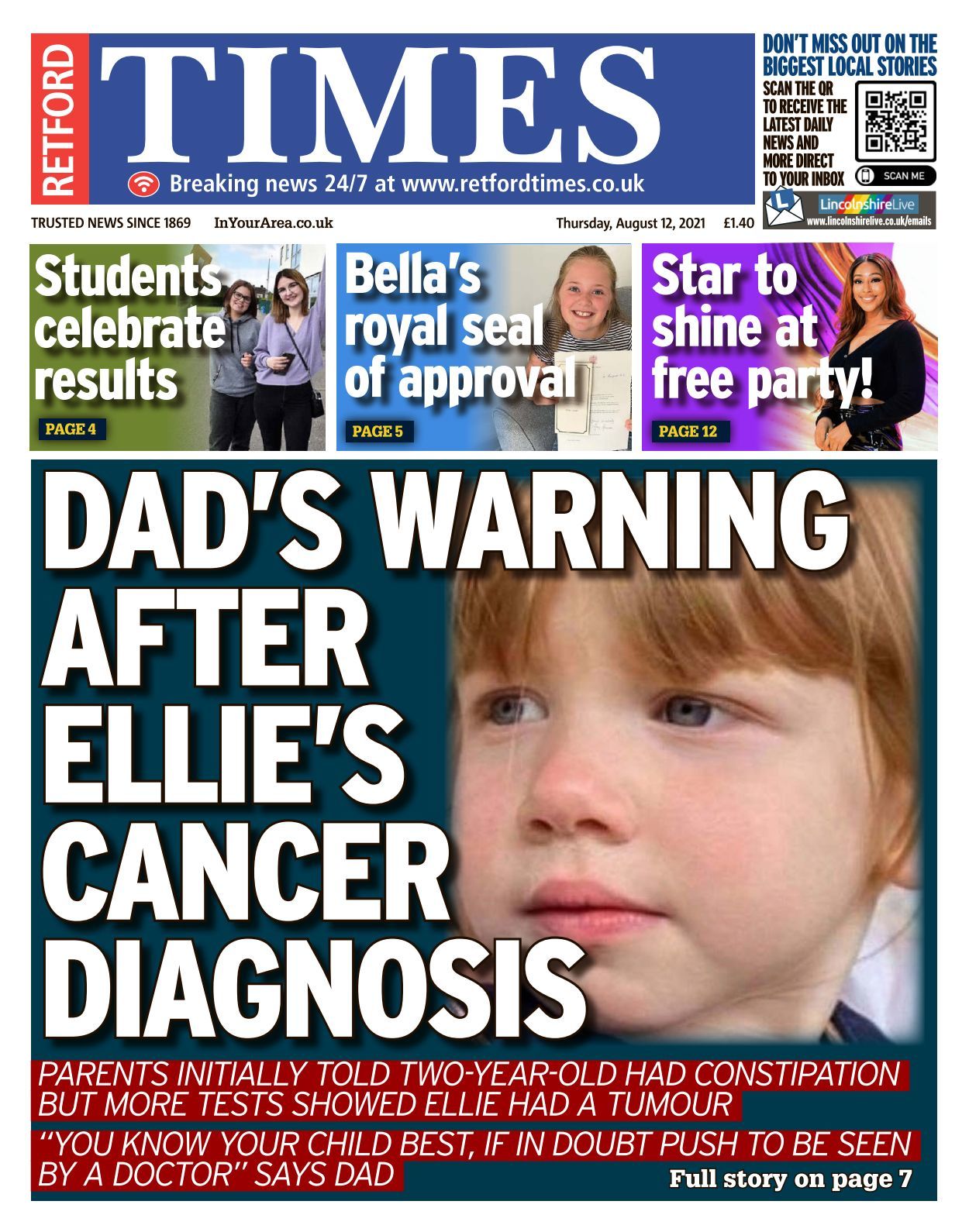 Retford Times - 2021-08-12