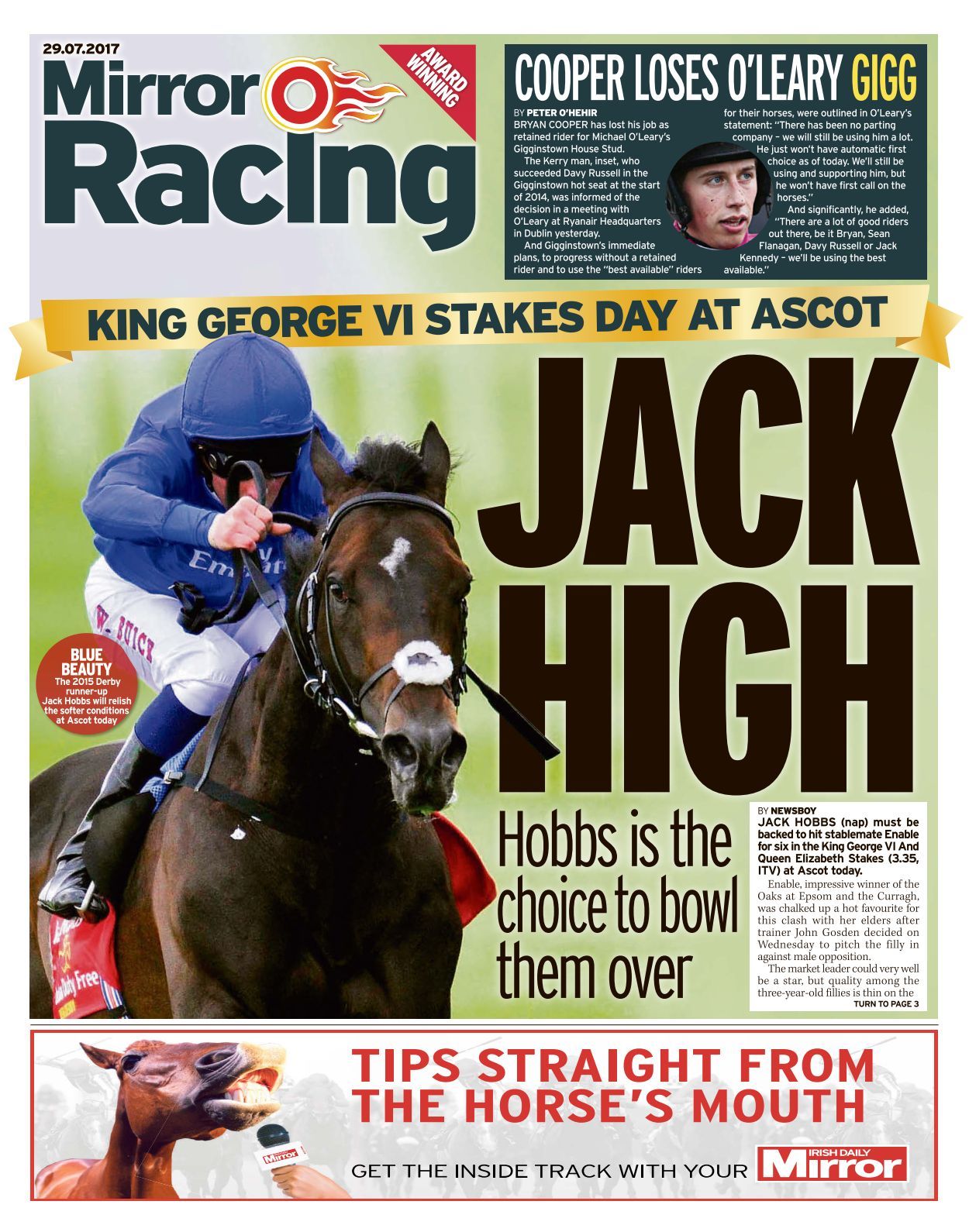 Irish Daily Mirror - 2017-07-29