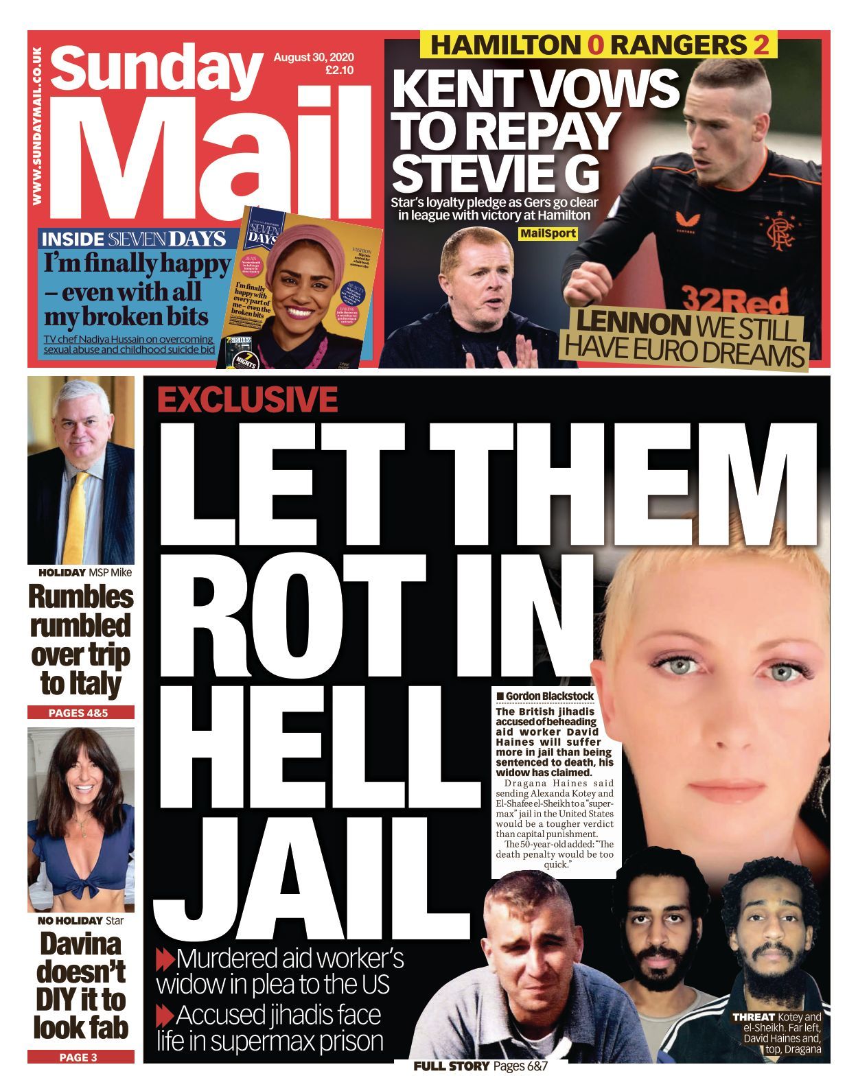 Sunday Mail - 2020-08-30
