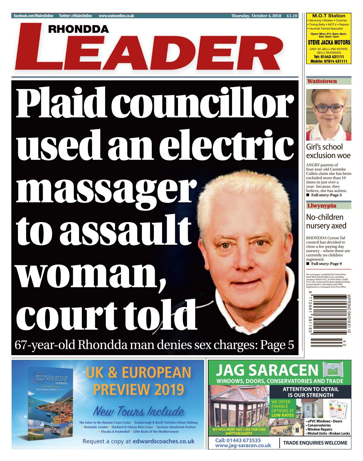 Rhondda Leader - 2018-10-04