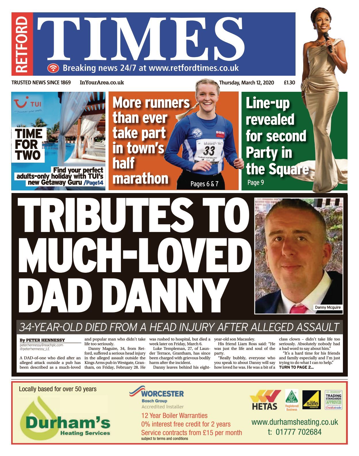 Retford Times - 2020-03-12