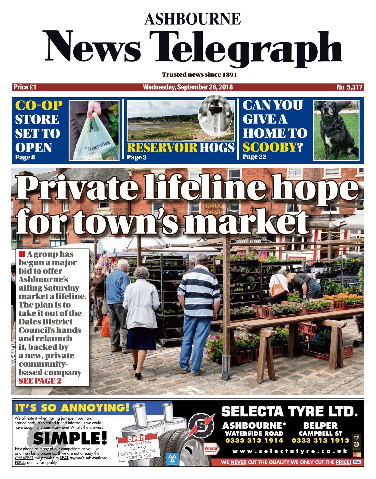 Ashbourne News Telegraph - 2018-09-26