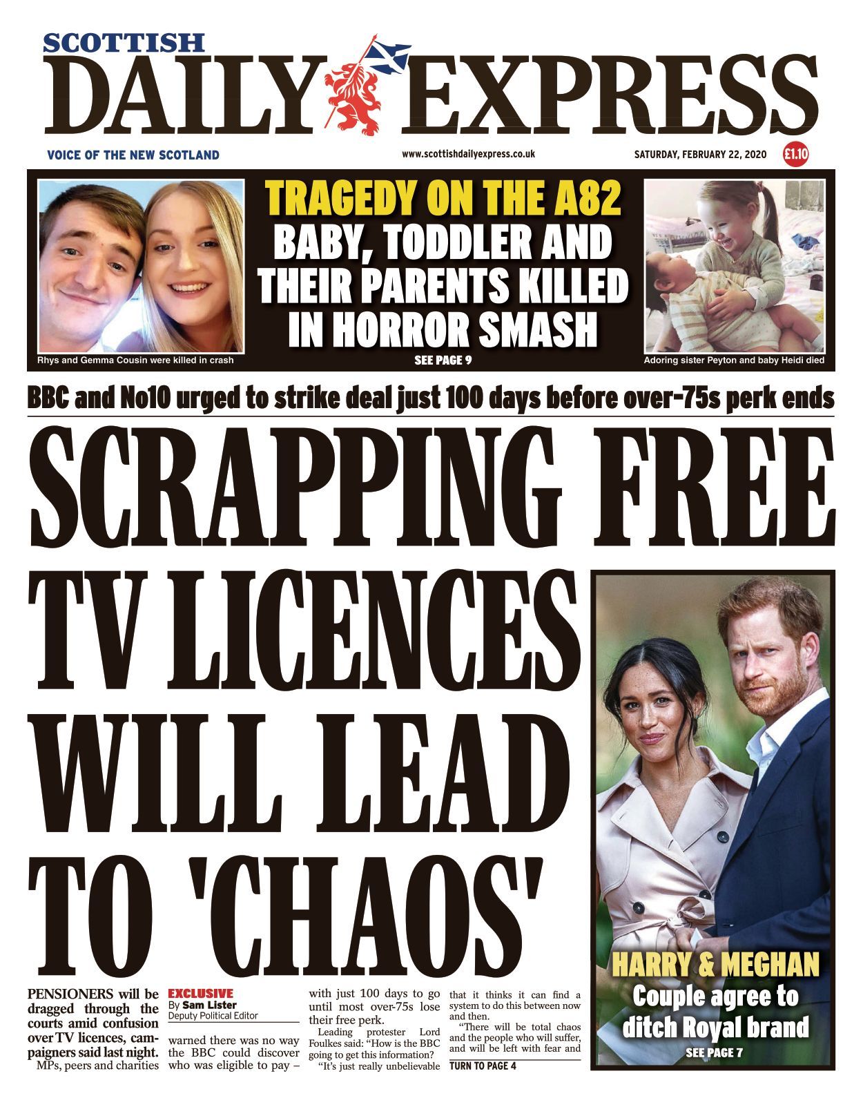 Scottish Daily Express - 2020-02-22