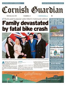 Cornish Guardian brings you the latest news, sport and events updates ...