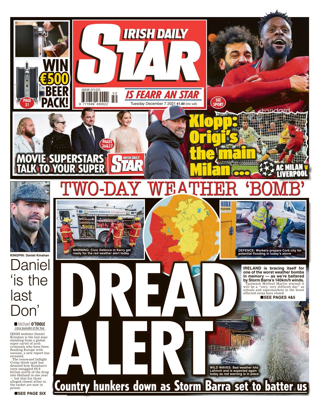 Irish Daily Star - 2021-12-07