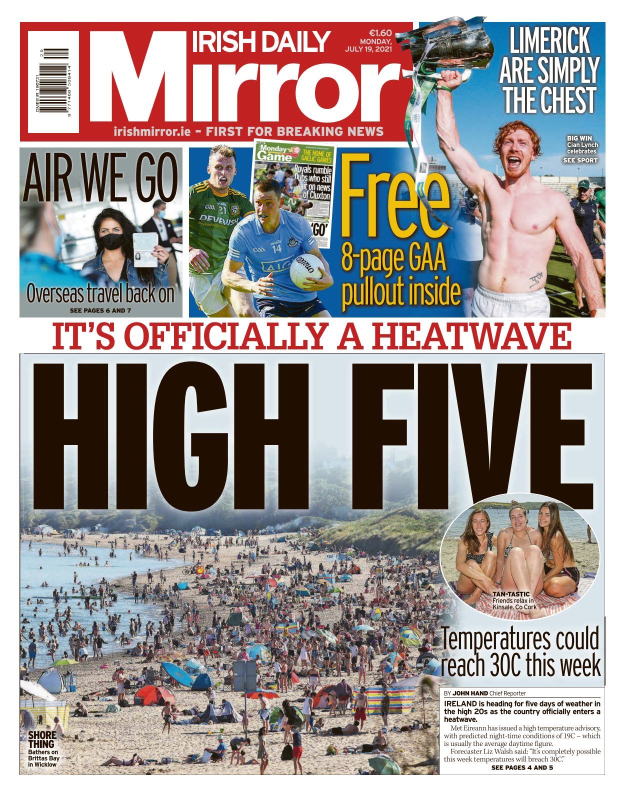 Irish Daily Mirror - 2021-07-19