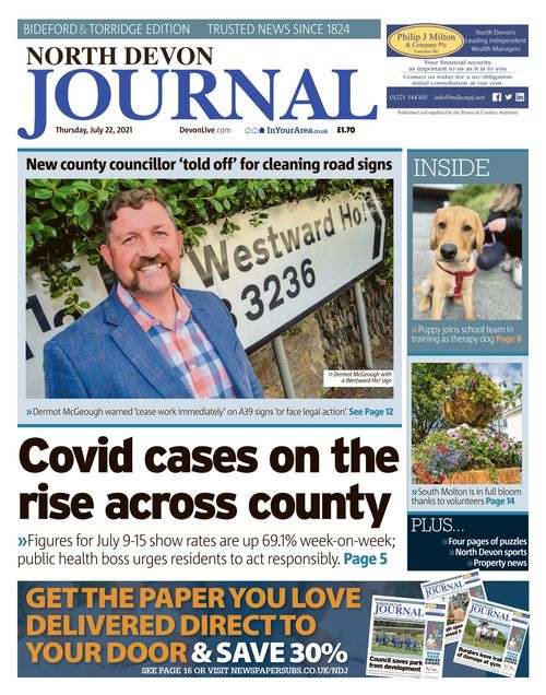 North Devon Journal Bideford - 2021-07-22