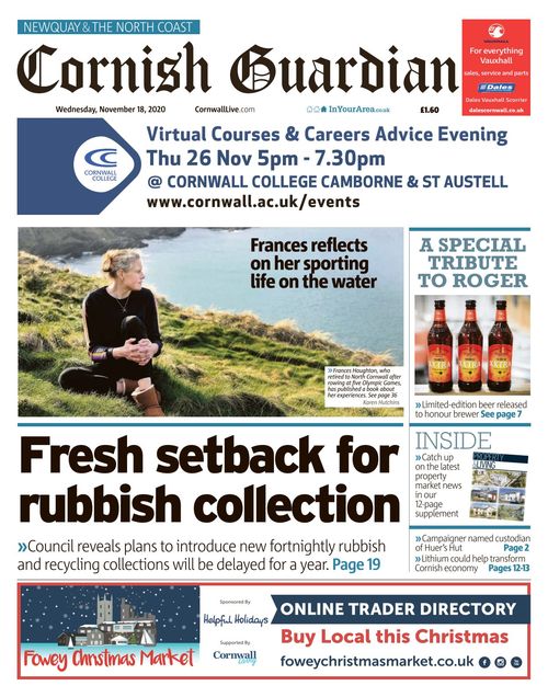 Cornish Guardian Newquay - 2020-11-18