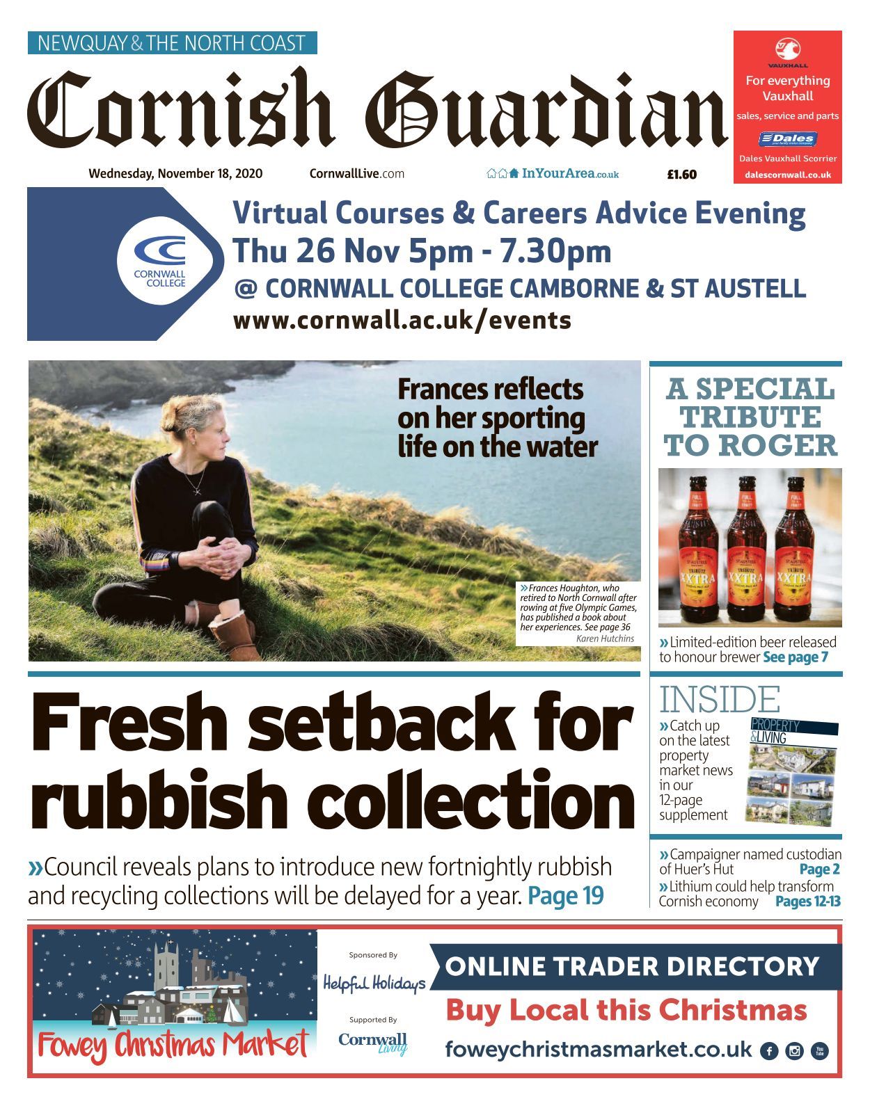 Cornish Guardian Newquay - 2020-11-18