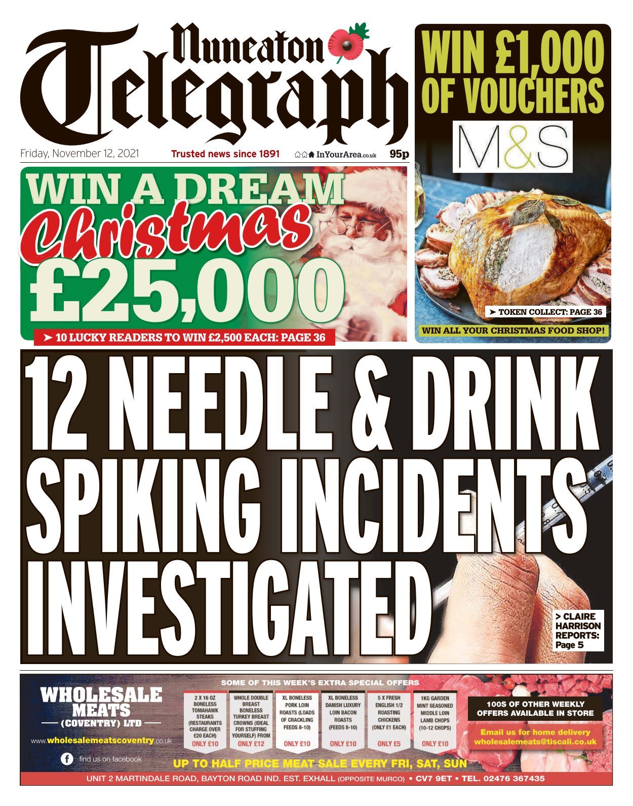 Nuneaton Telegraph - 2021-11-12