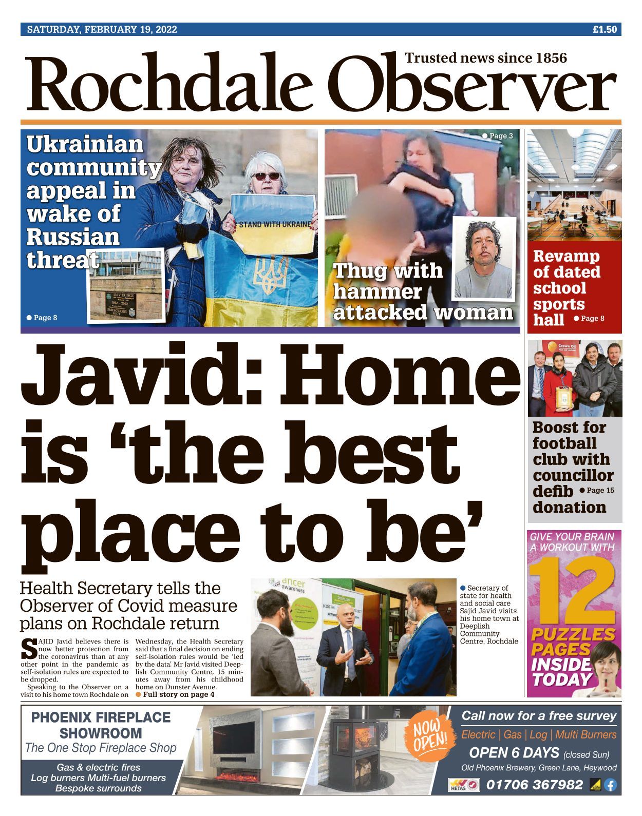 Rochdale Observer - 2022-02-19