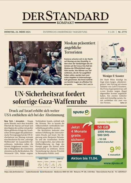 DER STANDARD Kompakt - 2024-03-26
