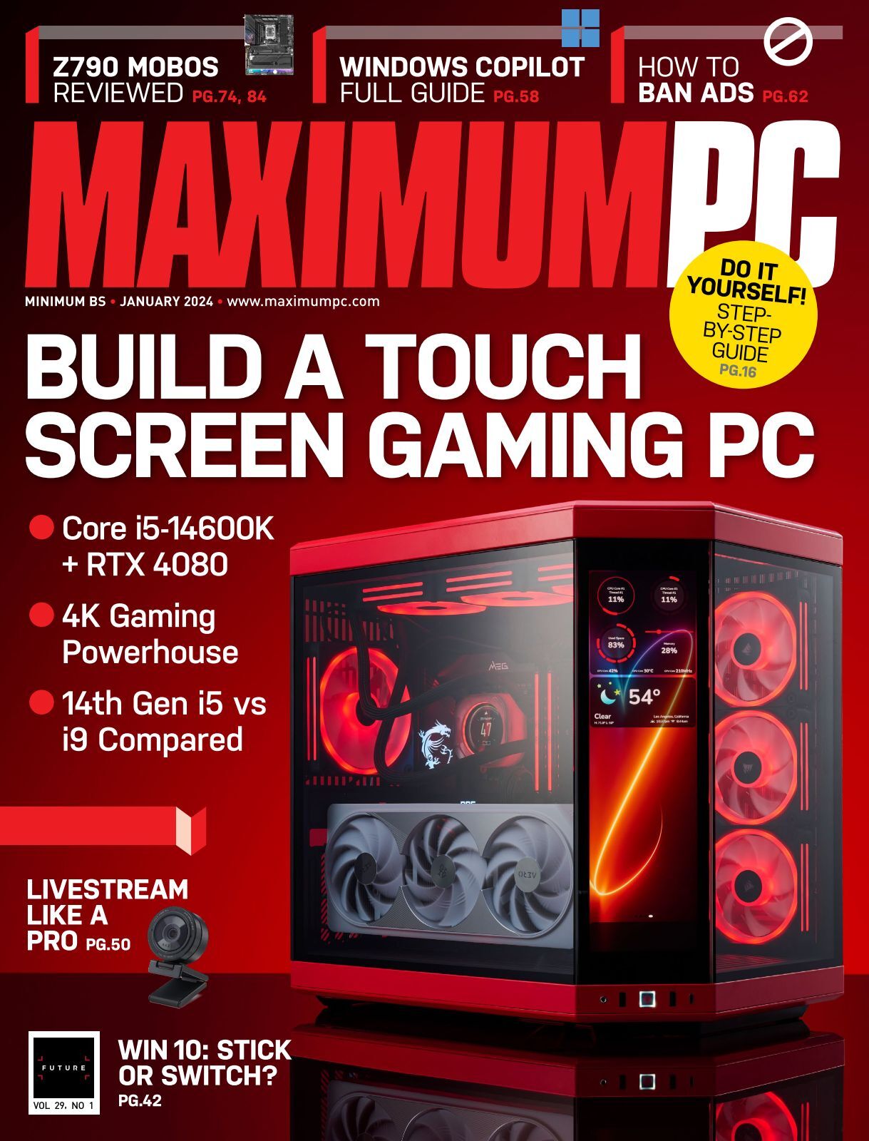 Maximum PC Magazine - issue 01/2024