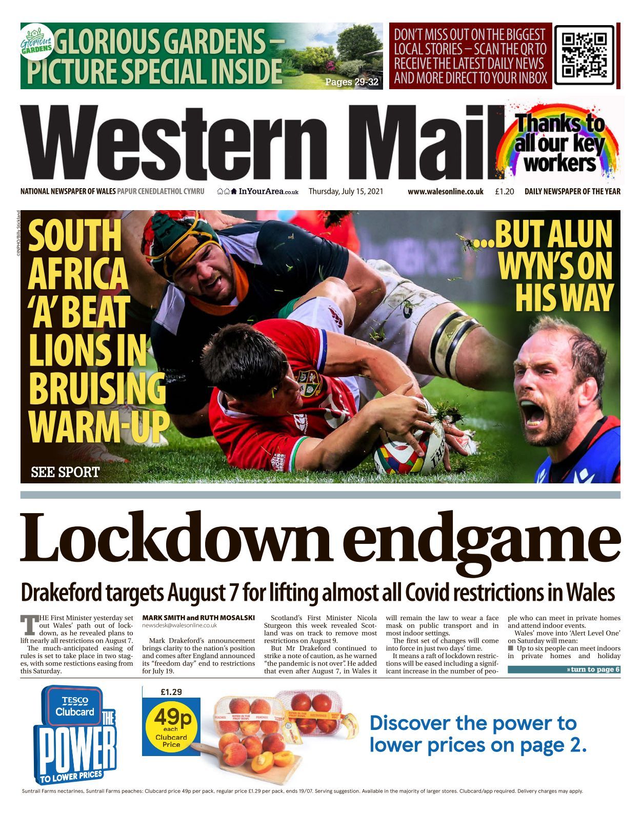 Western Mail - 2021-07-15