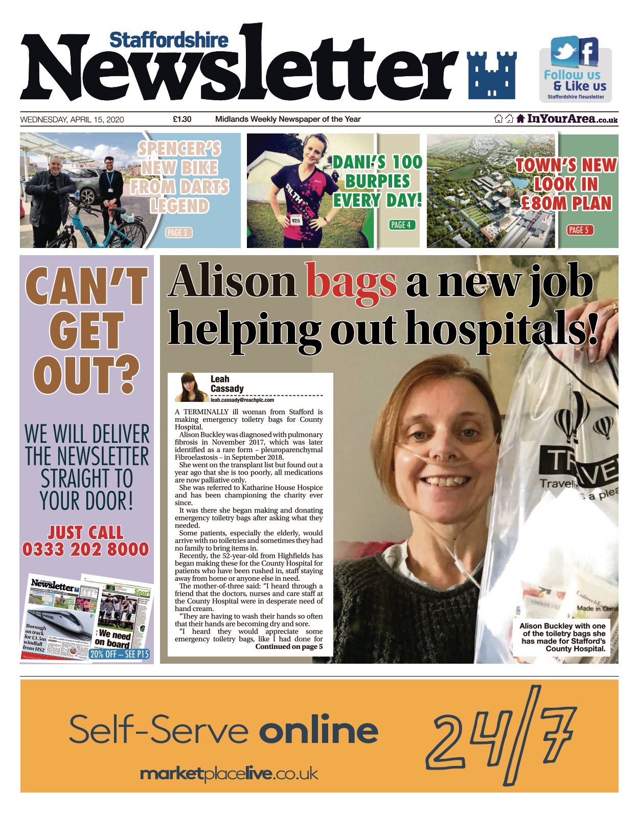 Staffordshire Newsletter - 2020-04-15