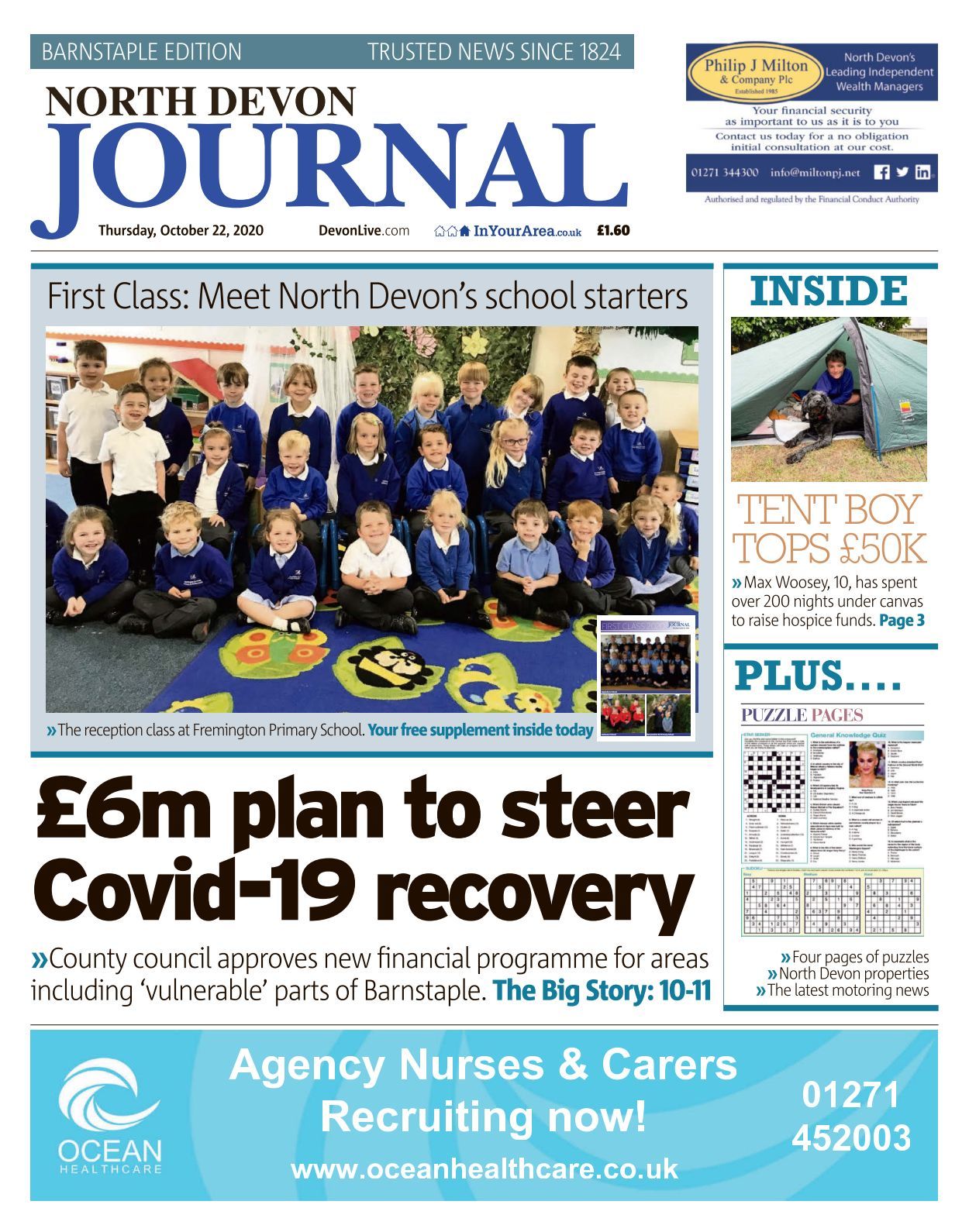North Devon Journal Barnstaple - 2020-10-22