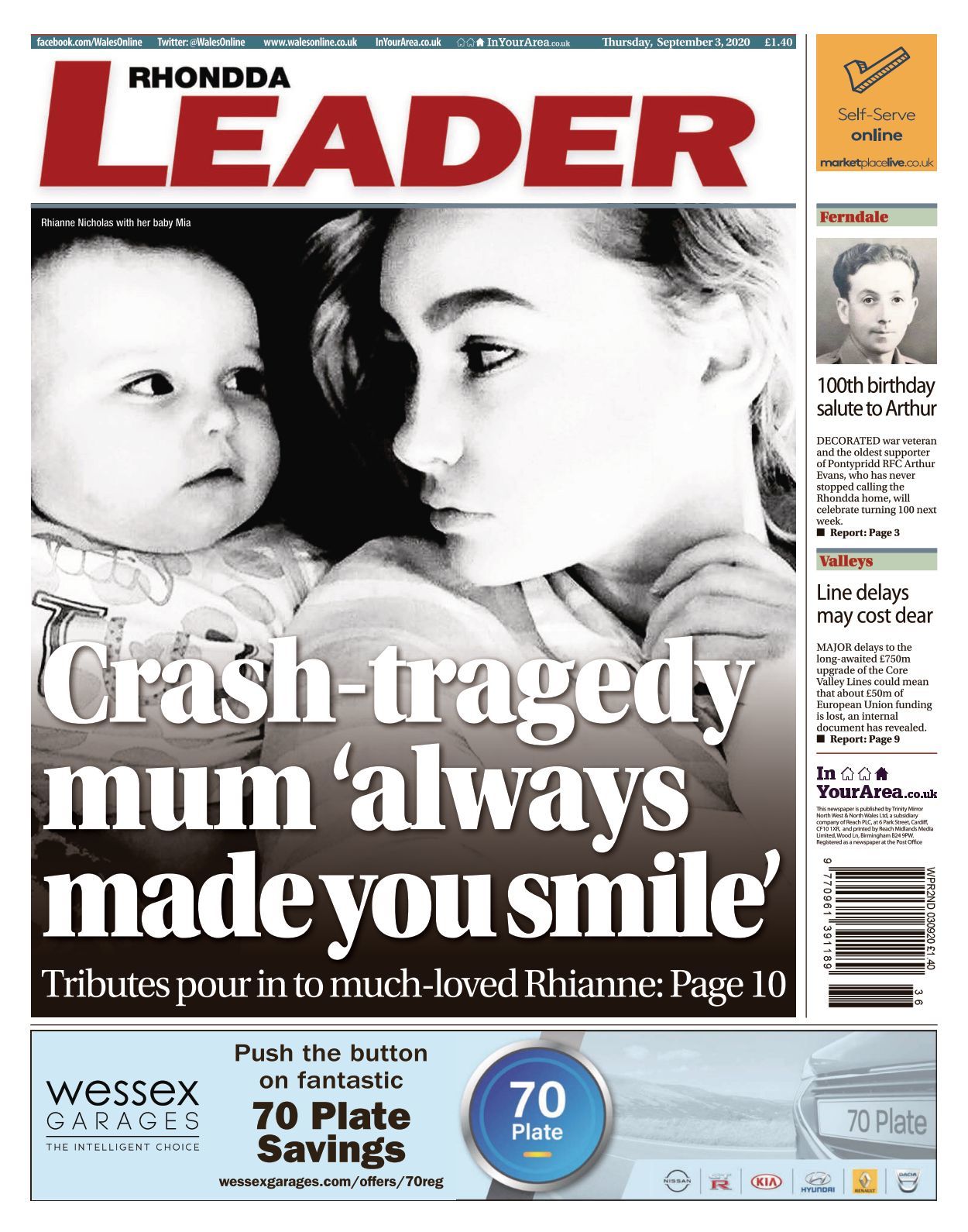 Rhondda Leader - 2020-09-03