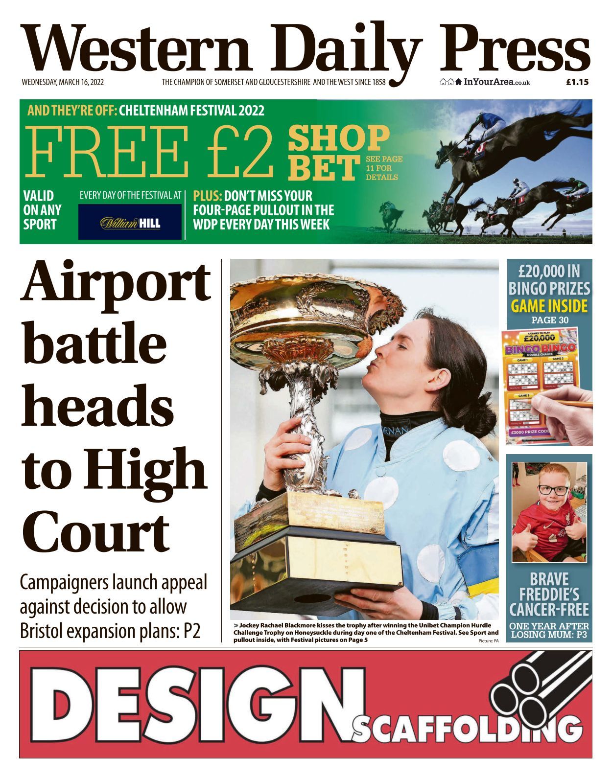 Western Daily Press - 2022-03-16