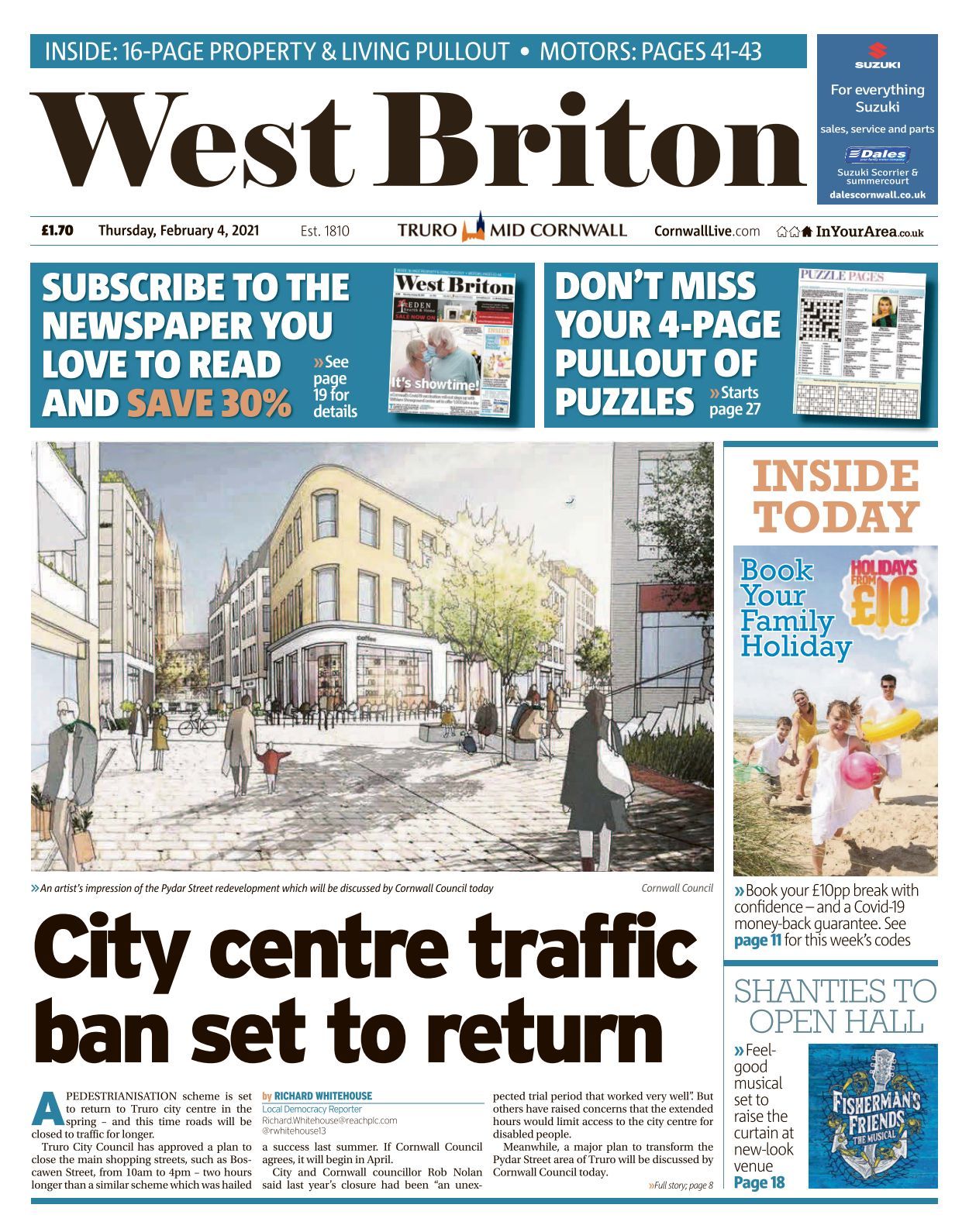 West Briton Truro - 2021-02-04