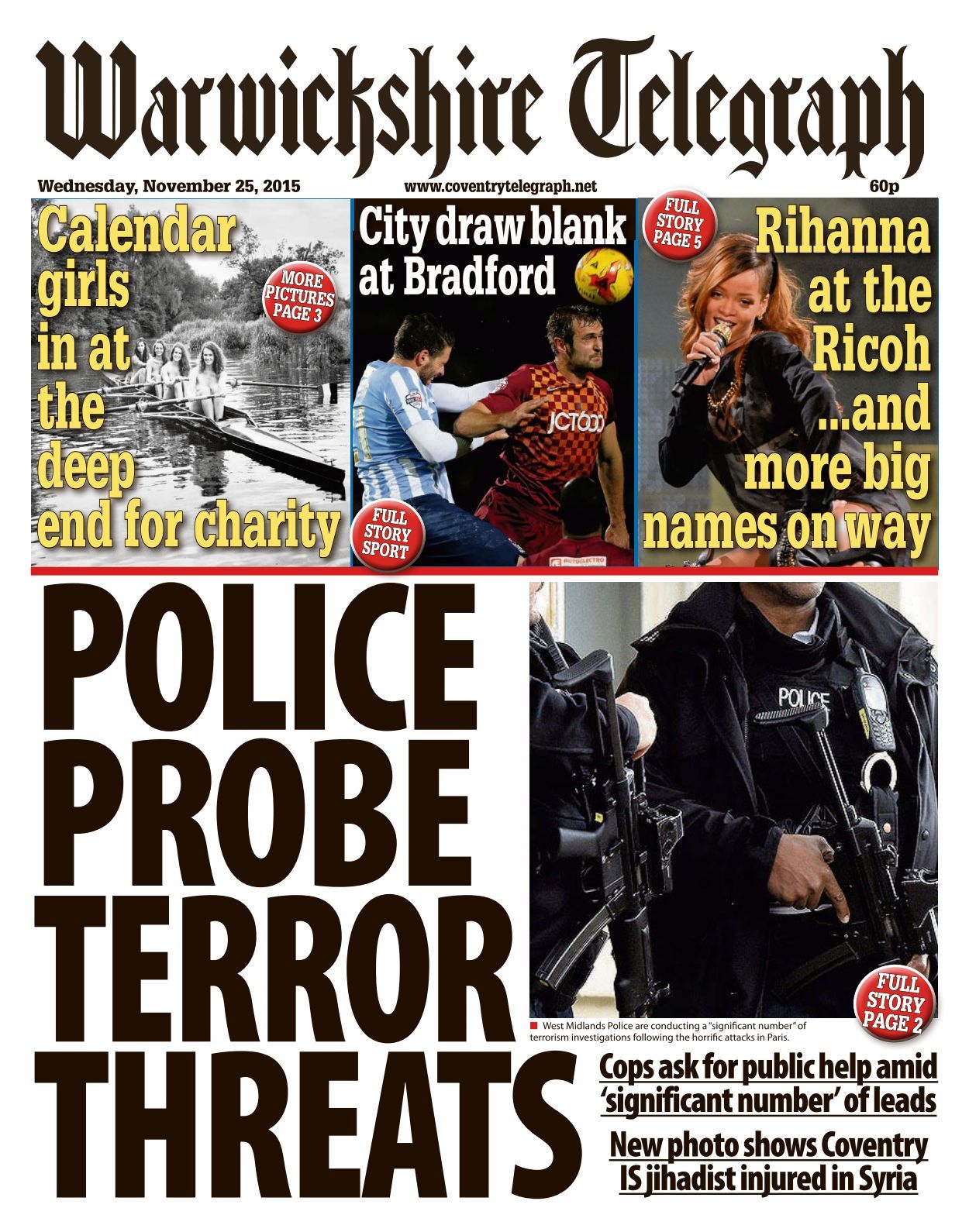 Warwickshire Telegraph - 2015-11-25