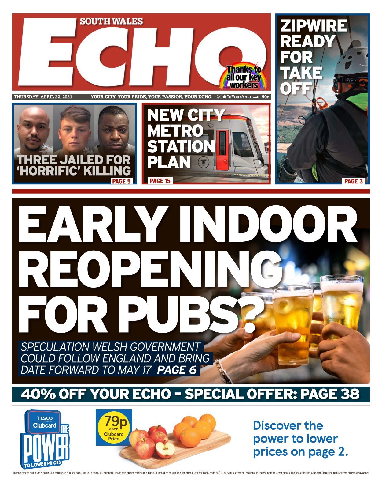 South Wales Echo - 2021-04-22