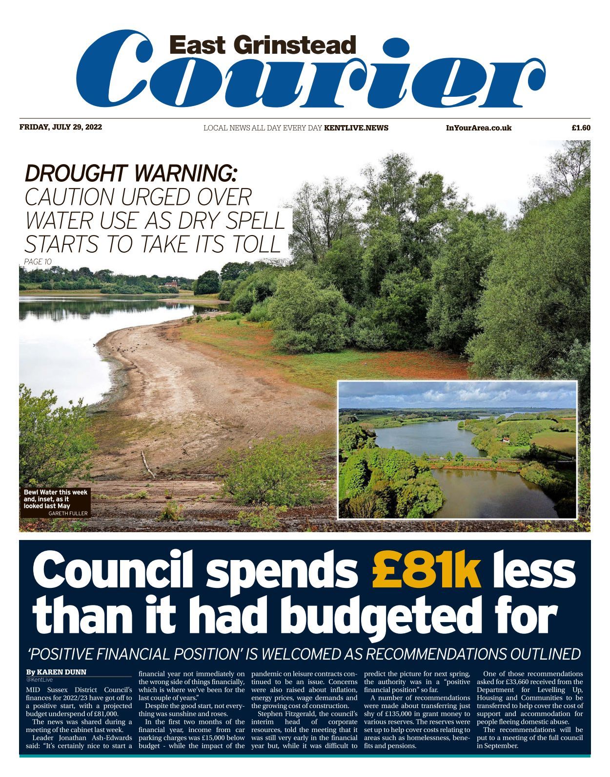 East Grinstead Courier - 2022-07-29
