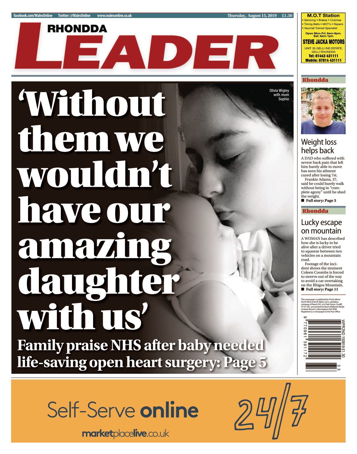 Rhondda Leader - 2019-08-15