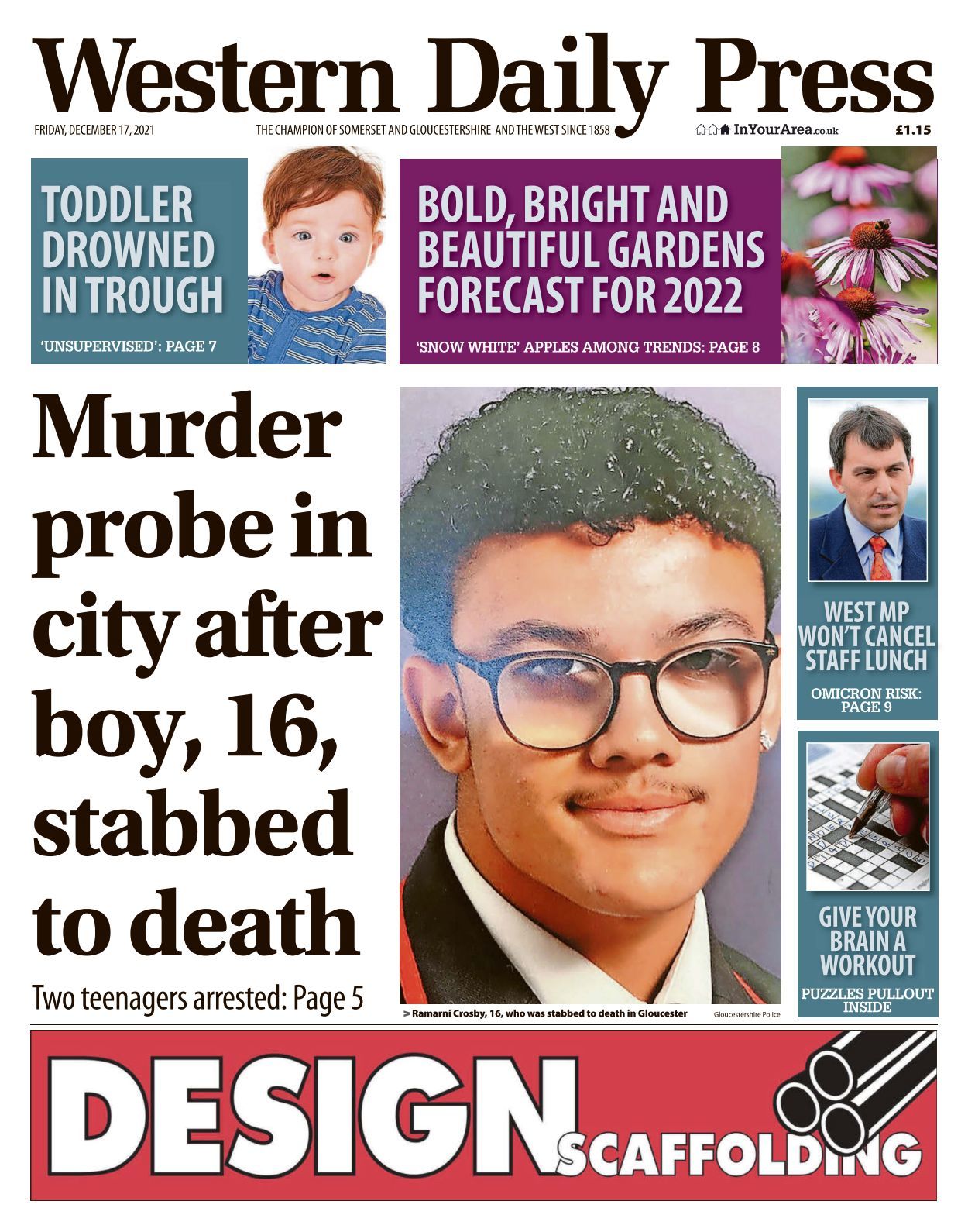 Western Daily Press - 2021-12-17